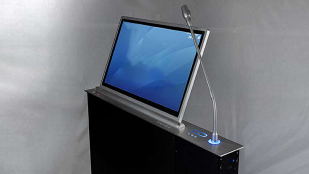 15.6 inch LCD Monitor Lift With Microphone Lift - Xtreme